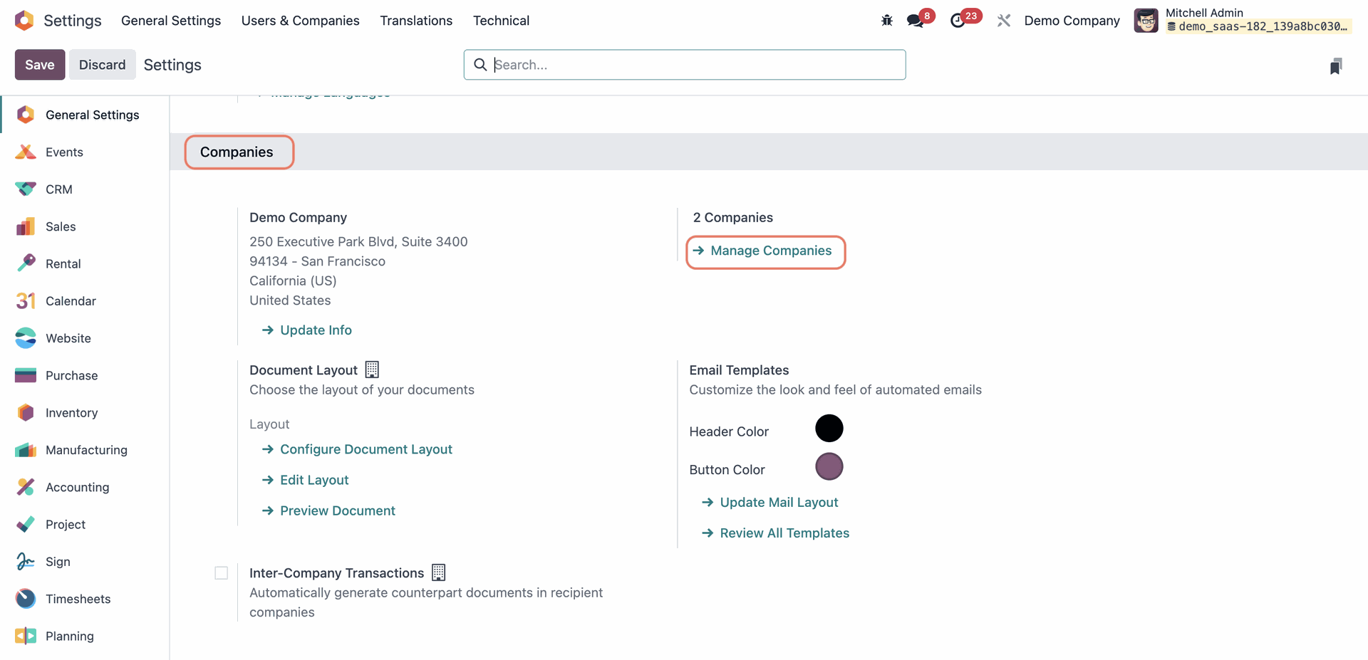 How to set up & manage Odoo multi-company in 2025
